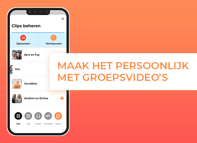 Nederlandse startup Videotape lanceert app om met elkaar groepsvideo's ...