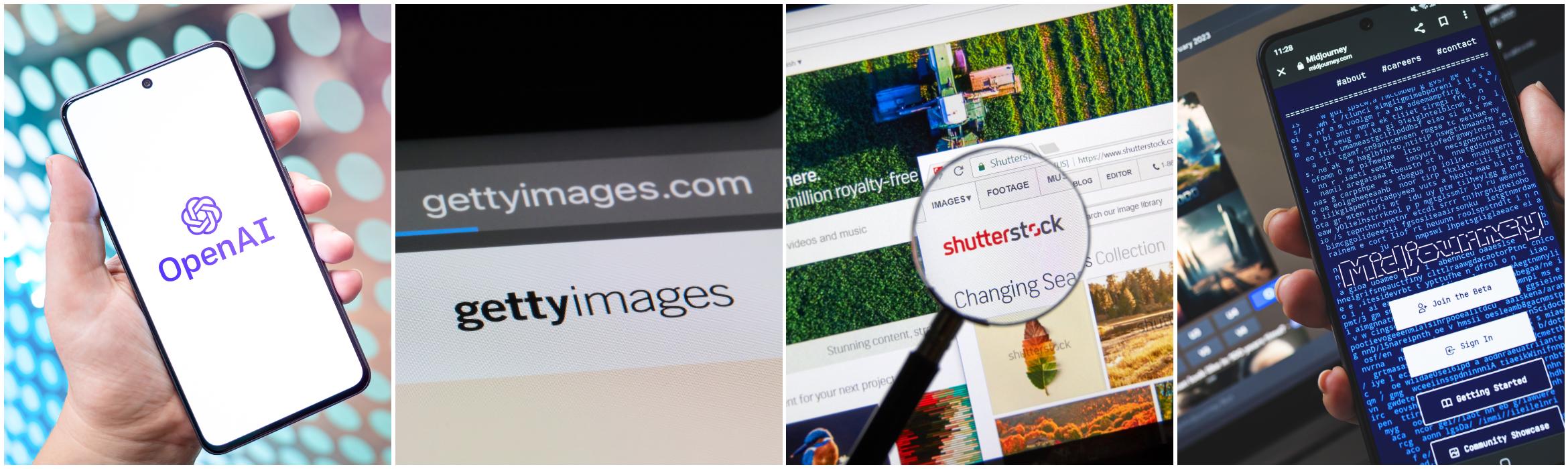 Rechtenvrije AI-stockfoto’s? Getty Images & 3 andere tools onder de ...