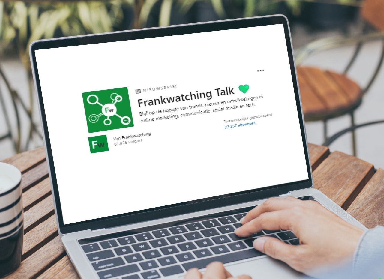 Frankwatching met NRC en FTM grootste nieuwsmerken met LinkedIn ...