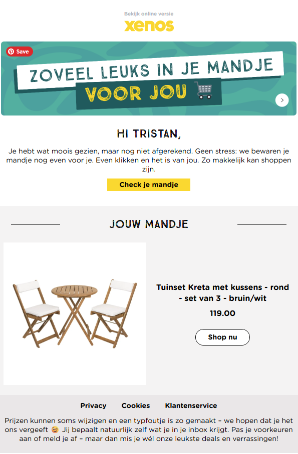 De verlaten winkelwagen-mail: de snelste weg naar extra omzet ...